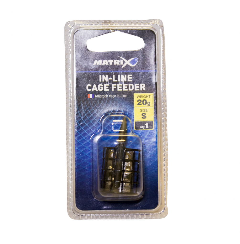 Matrix in-line cage feeder 20g s - Hooked on Fishing